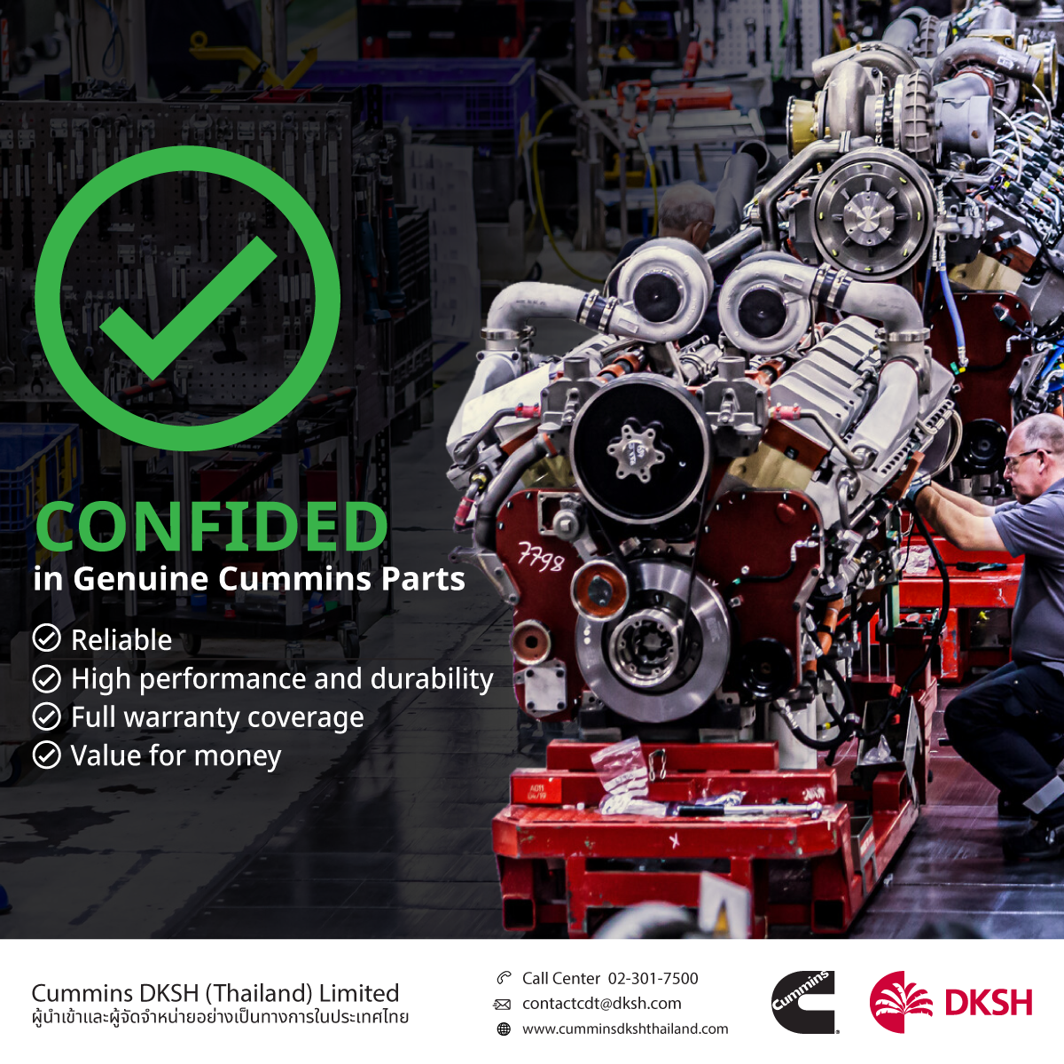 Can Non-Genuine Parts really function effectively as Genuine Cummins ...