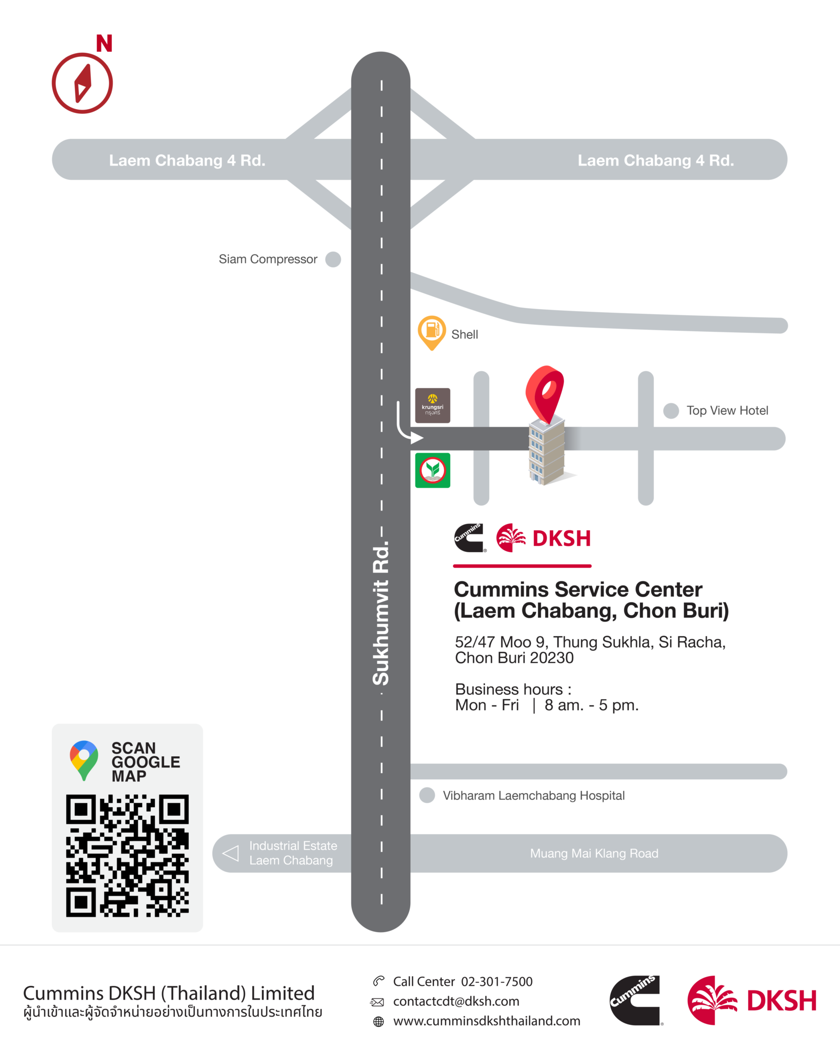 Contact Us | Cummins DKSH (Thailand)